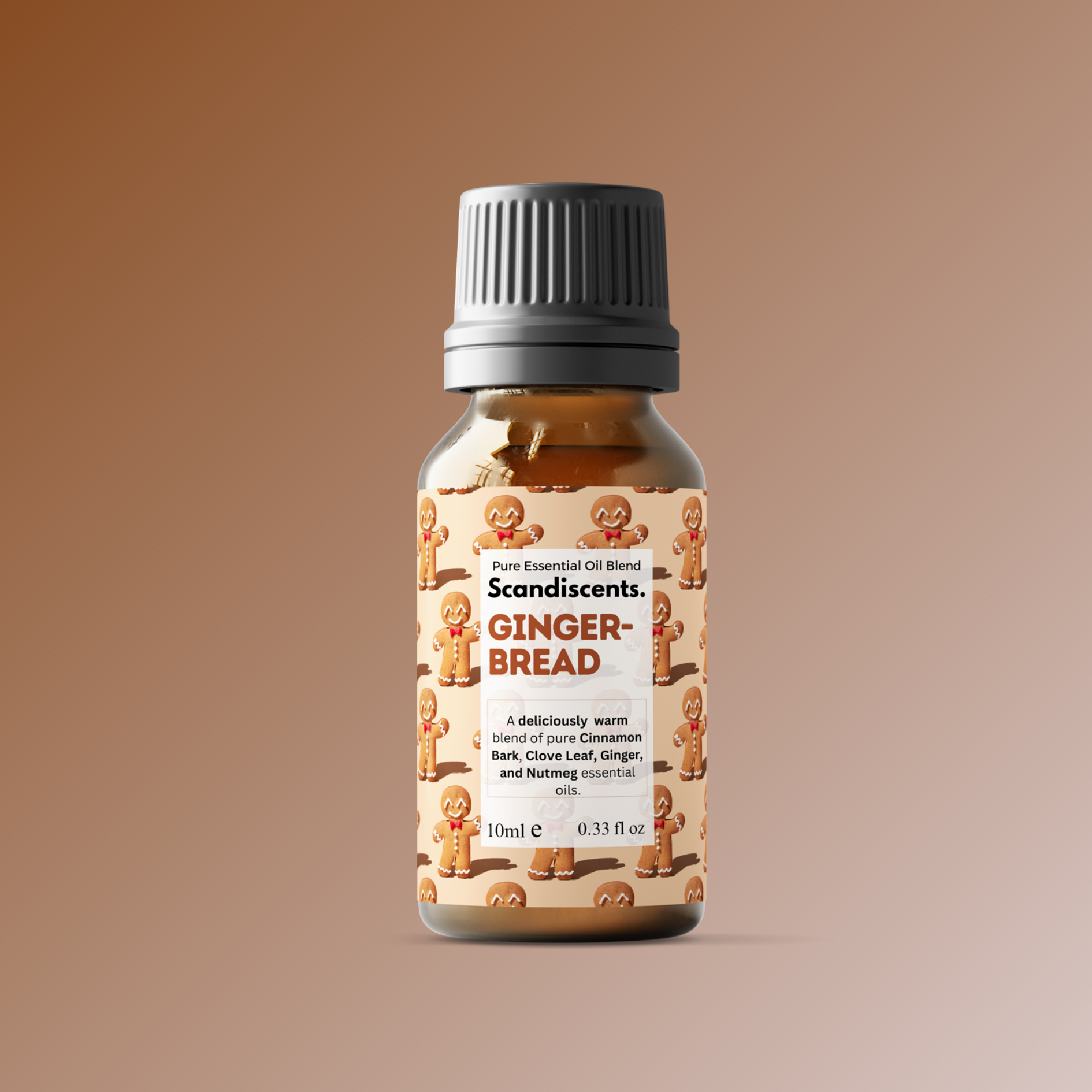Gingerbread Essential Oil - Warm and Festive scent perfect for Winter