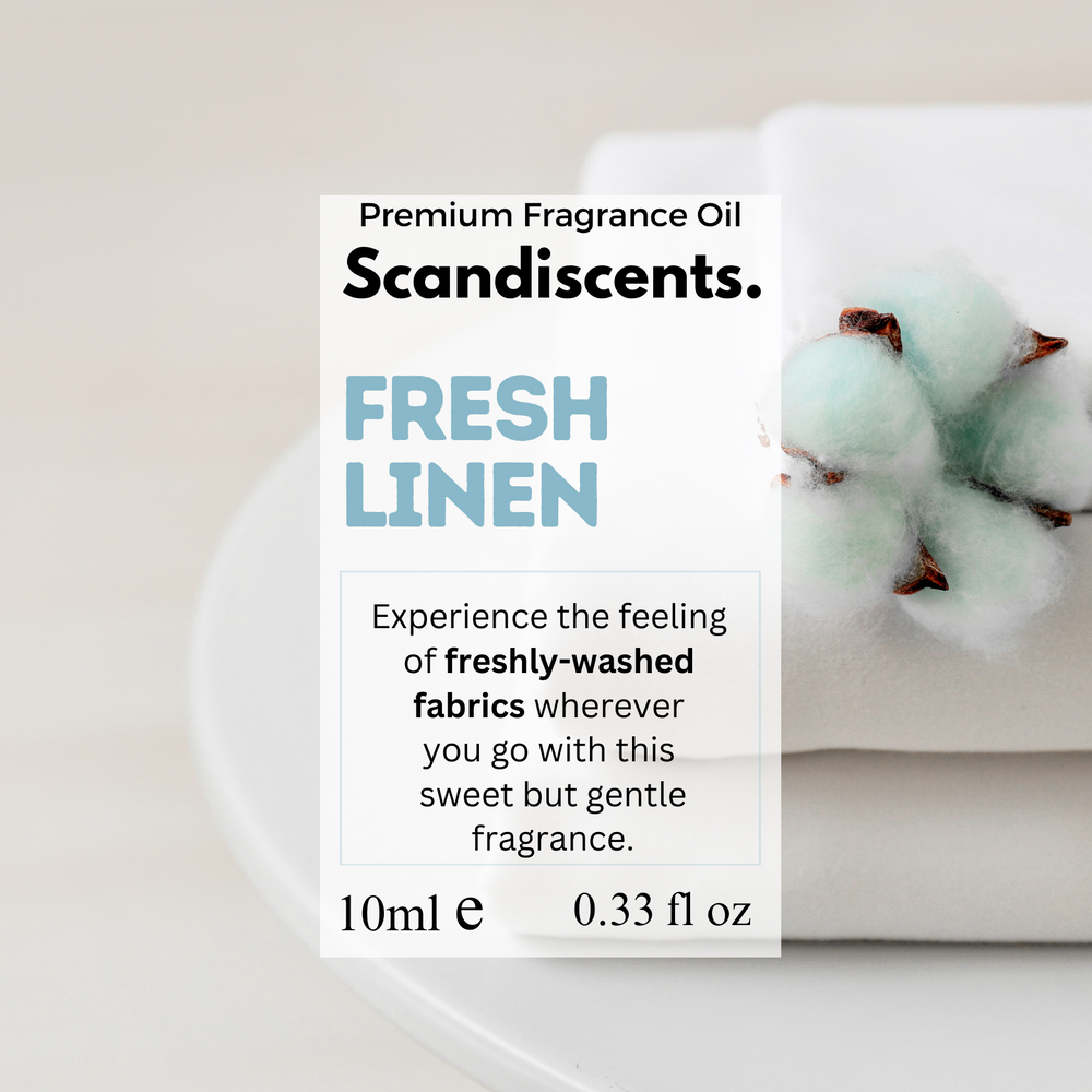 Fresh Linen Premium Fragrance Oil - Freshness in a Bottle